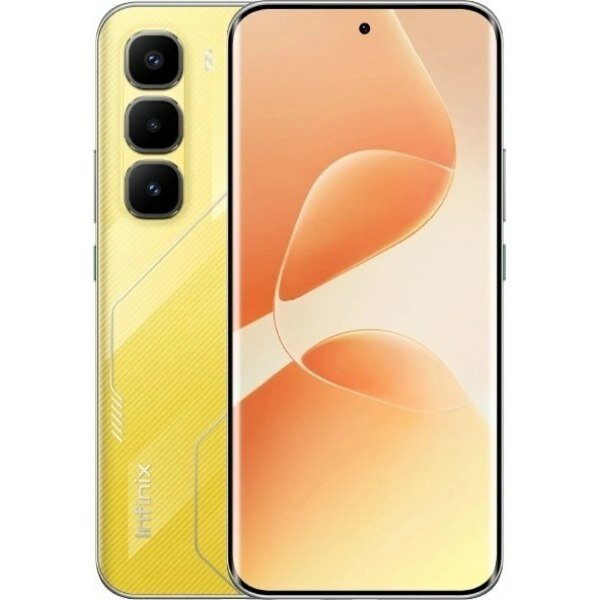 6.78" Смартфон INFINIX Hot 60 Pro + 8/256Gb, X6886, NFC, AMOLED, 144Гц, 5160мAч, желтый