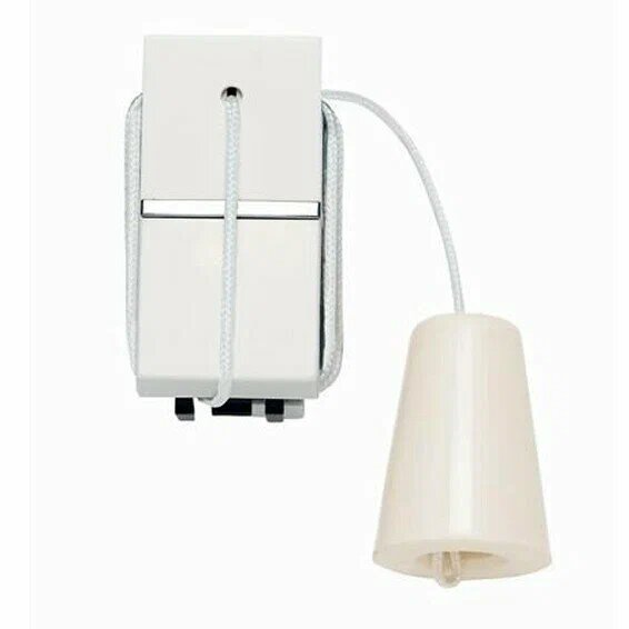 Кнопка со шнуром ABB ZENIT, альпийский белый, N2148 BL 2CLA214800N1101