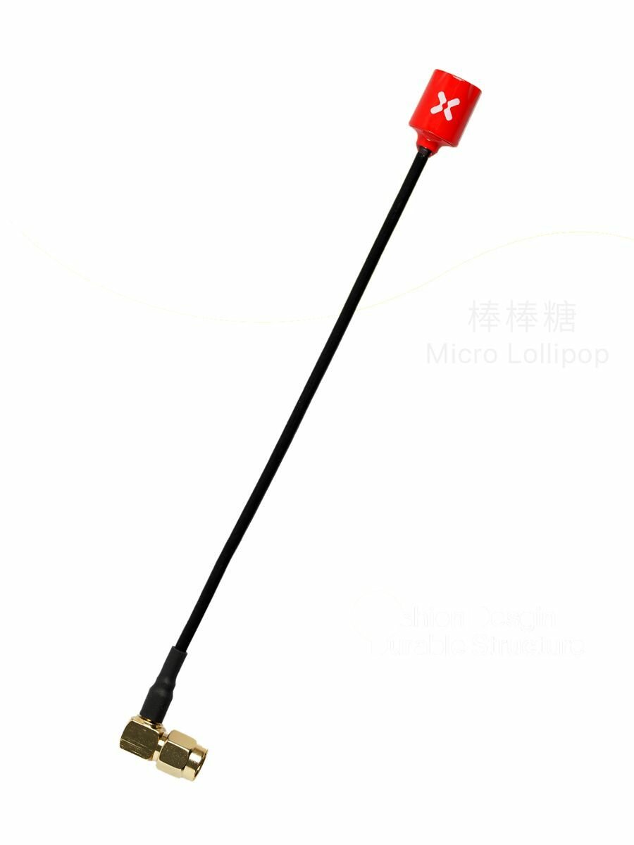 Антенна Foxeer Micro Lollipop (5.8 ГГц, 2.5 дБи, RHCP, 15см, SMA Angle)
