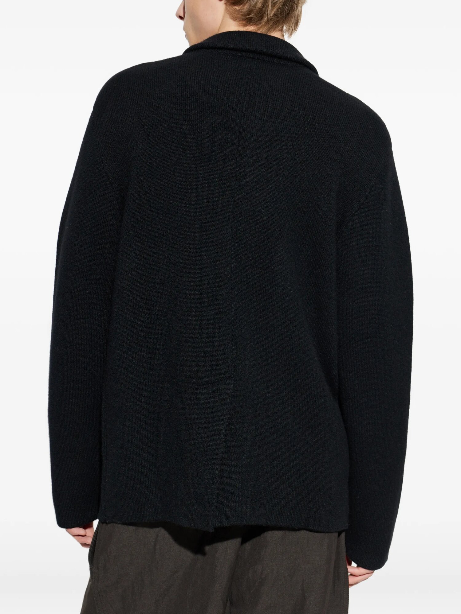 Кардиган Lisa Yang Button-fastening cardigan, размер 52, black/black — фото 1