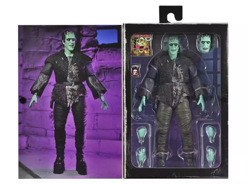 NECA 7-дюймовая фигурка из классического фильма The Munsters Модель фигурки Германа Мюнстера