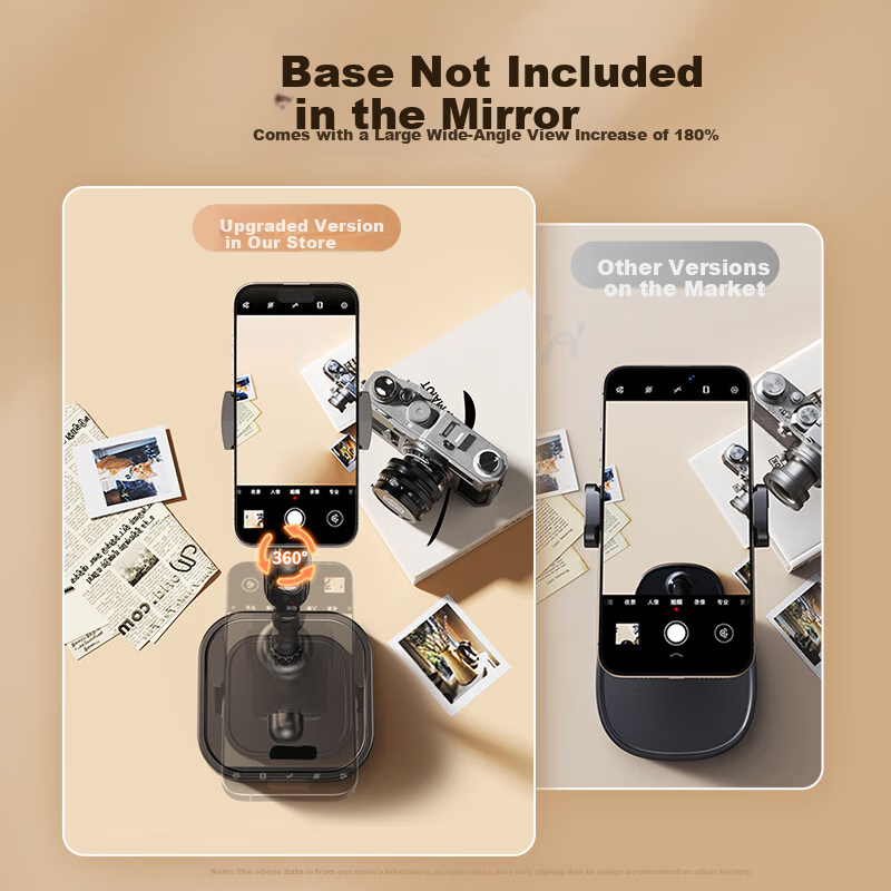 LINGCHEN Mobile Phone Stand Desktop Live Shooting Multi-function 360° Rotatable Lifting Overhead Lazy Man Watching TV TikTok Video Artifact Online Course Study Multi-function Phone Holder