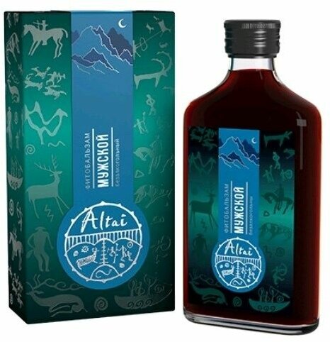 Фитобальзам Алтайский Нектар Алтай Мужской, 250 мл ТНП 1360