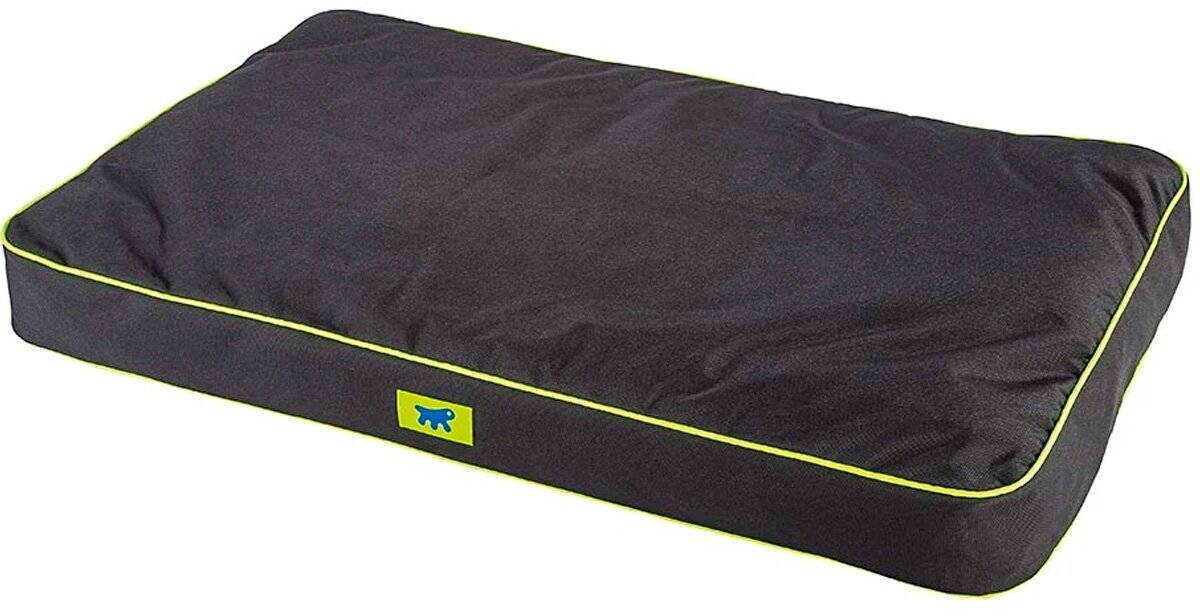 Подушка для собак Ferplast Polo 110 съемный непромокаемый чехол нейлон черная 110 х 70 х 8 см (1 шт)
