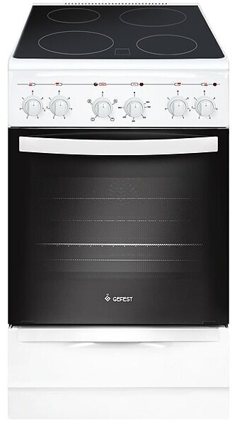 Электрическая плита Gefest 5160-02, 4 конфорки, электрическая духовка, ящик для посуды