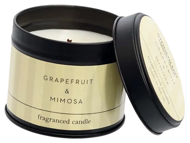 Свеча для дома Stoneglow Grapefruit and Mimosa 180 гр - Стоунглоу Грейпфрут Мимоза