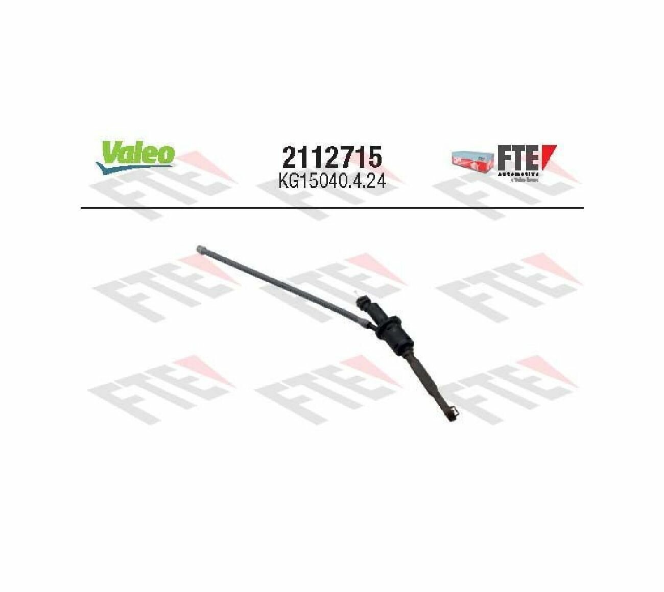 FTE 2112715 Главный цилиндр сцепления CITROEN Berlingo 1.6 (08>10), PEUGEOT Partner 1.6 (08>10)
