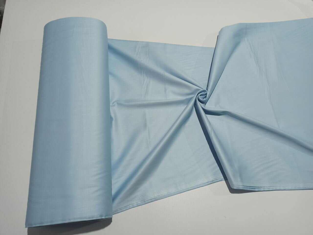 Ткань турецкий сатин люкс мерсеризованный, ширина 240см, длина отреза 1 метр, 100% хлопок