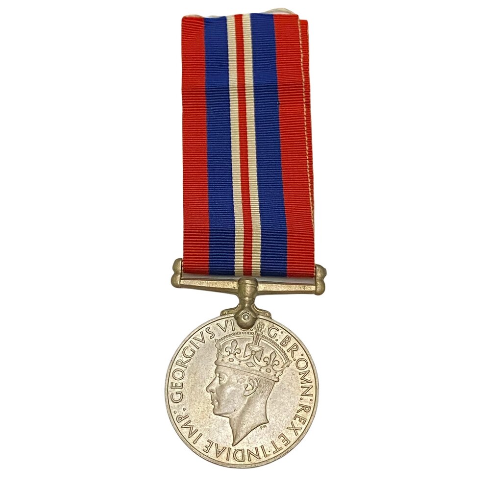 Великобритания, военная медаль 1939-1945 (A.Halcrow) 1945-1950 гг.