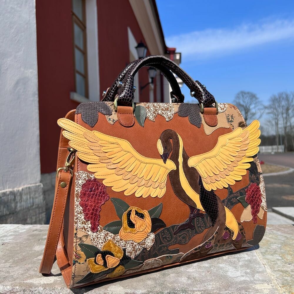 Сумка купол Kurguzova Райская птица