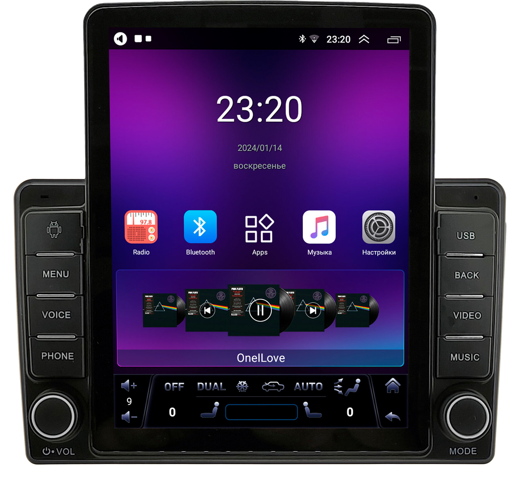Штатная магнитола Canbox GTR095-9-370 для Suzuki Splash 2008-2012 на Android 10 (QLed, 4/64, DSP, CarPlay)