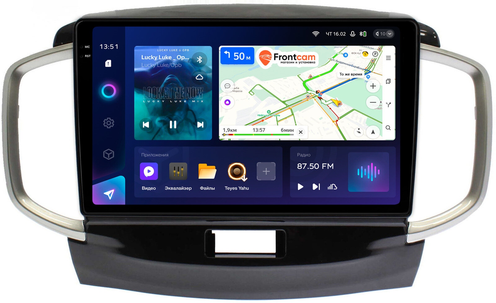 Штатная магнитола Teyes CC3 2K 360 6/128 9.5" RM-9437 Suzuki Solio 2 2011-2015 Android 10 (4G-SIM, DSP, QLed)