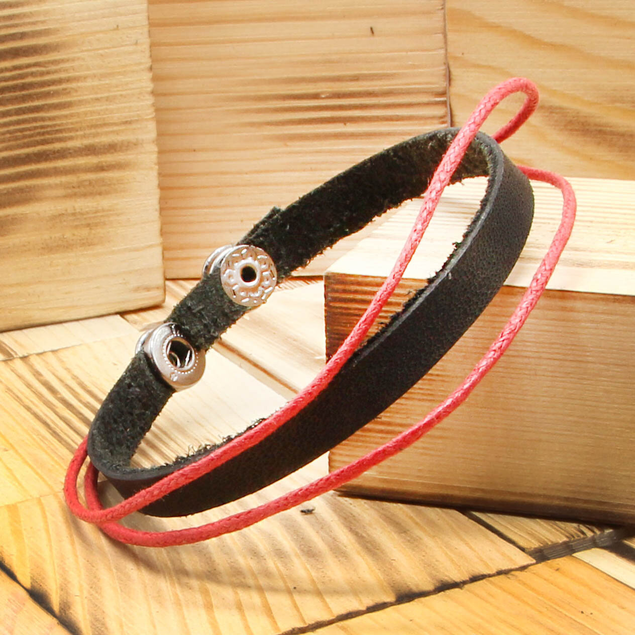 Браслет, кожа