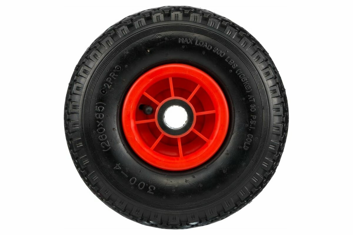 Стелла-техник Пневматическое колесо под ось 25 мм, Ø 255 мм, 150 кг, 1120-255-2