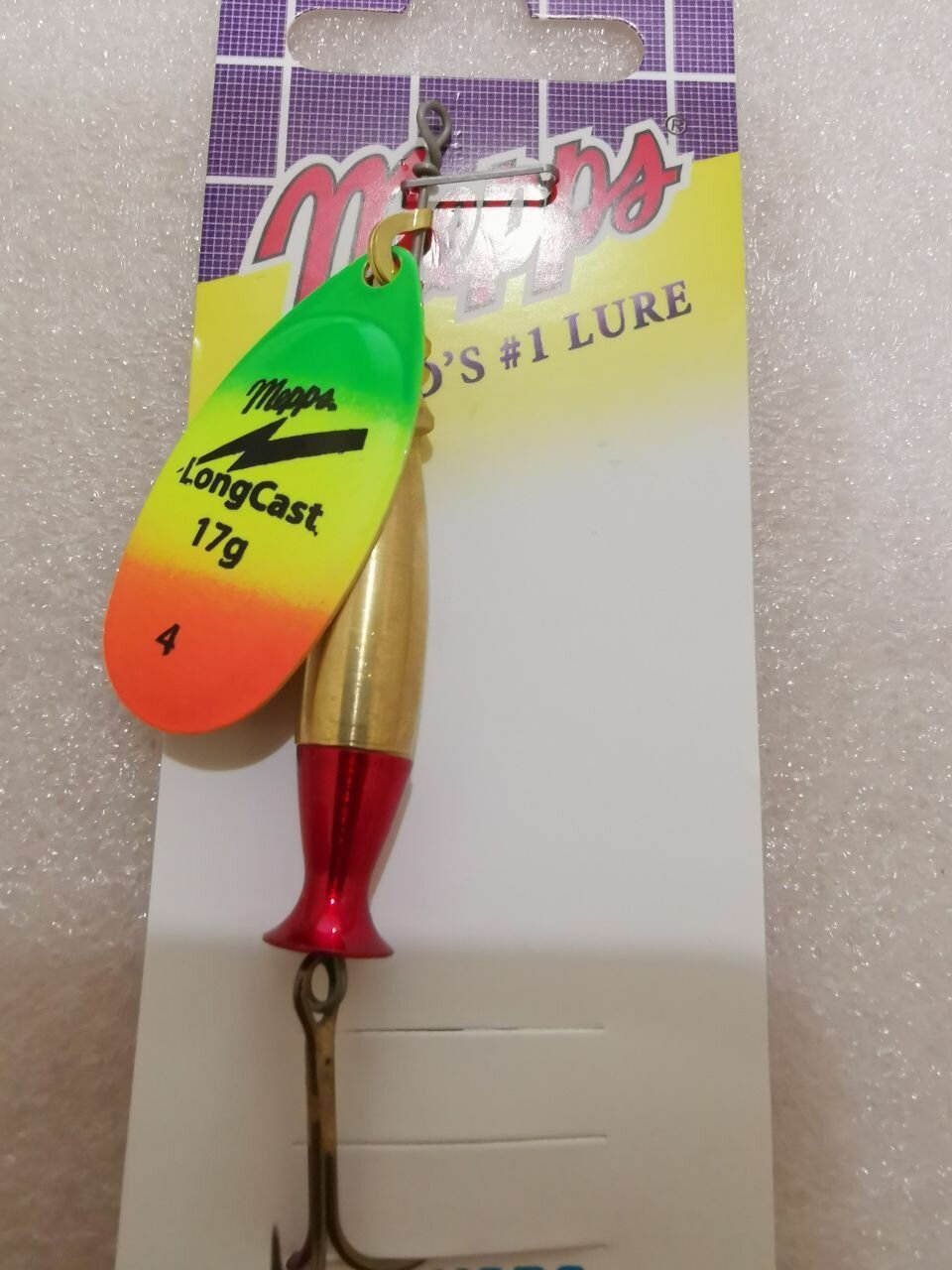 Блесна Mepps AGLIA LONG CAST T/G #4 (17г)