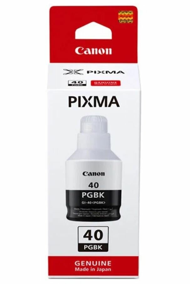 Чернила Canon GI-40 BK для GM2040/G5040/G6040. Чёрный. 6000 страниц.