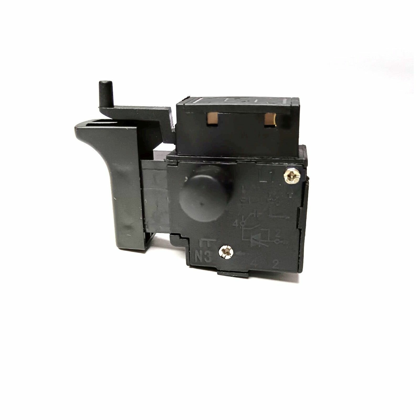 Выключатель / Кнопка для дрели-шуруповерта Интерскол ДШ-10/260Э, ДШ-10/260Э2, ДШ-10/320Э2 (210.04.00.01.00)