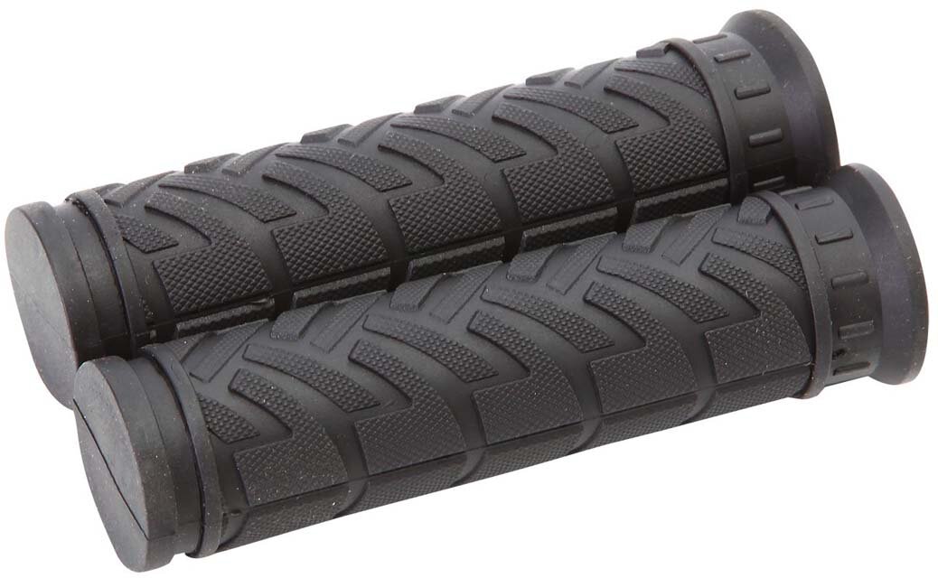 Грипсы STG HL-G47A, резина/пластик, для велосипеда, полупрофессиональные, 110мм, чёрные