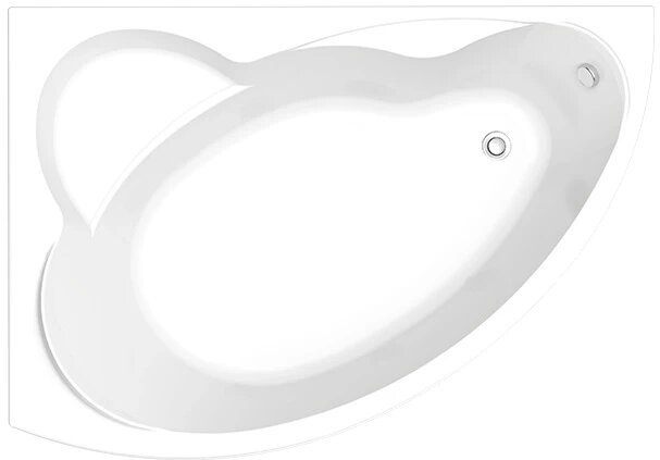 Акриловая ванна 170x110 см L Bas Лагуна B00019
