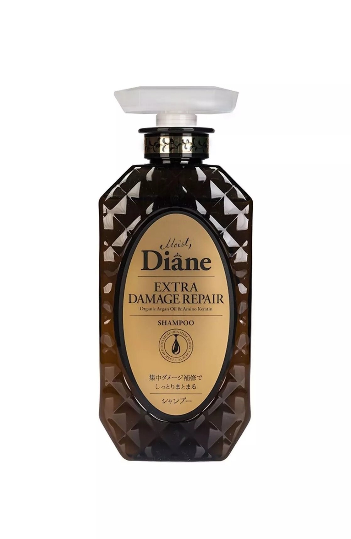 Шампунь для волос Moist Diane Perfect Beauty с кератином Восстановление 450 мл