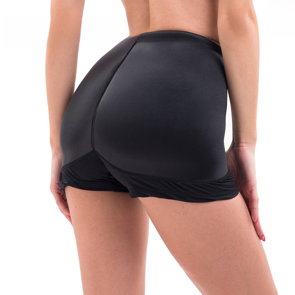 Трусики для коррекции фигуры, с накладными ягодицами, XL, черные