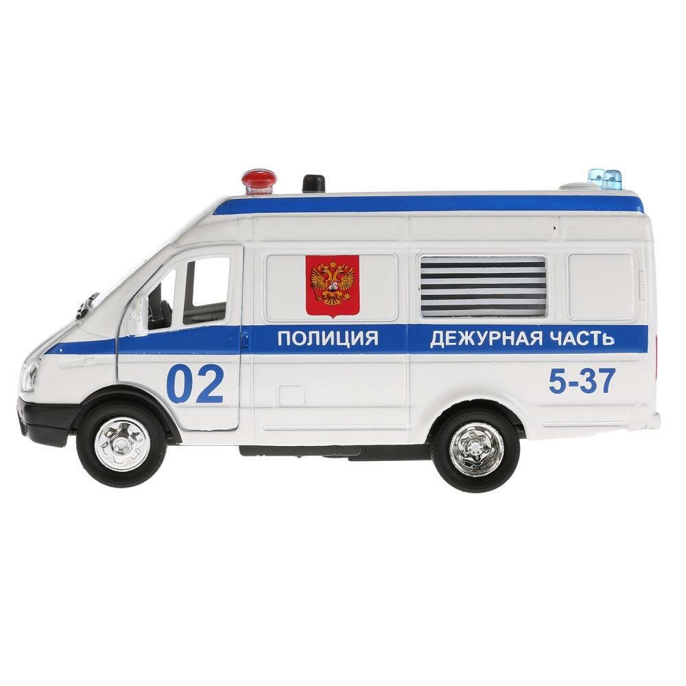 Машинка Технопарк Газель 2705 Полиция Дежурная часть свет и звук
