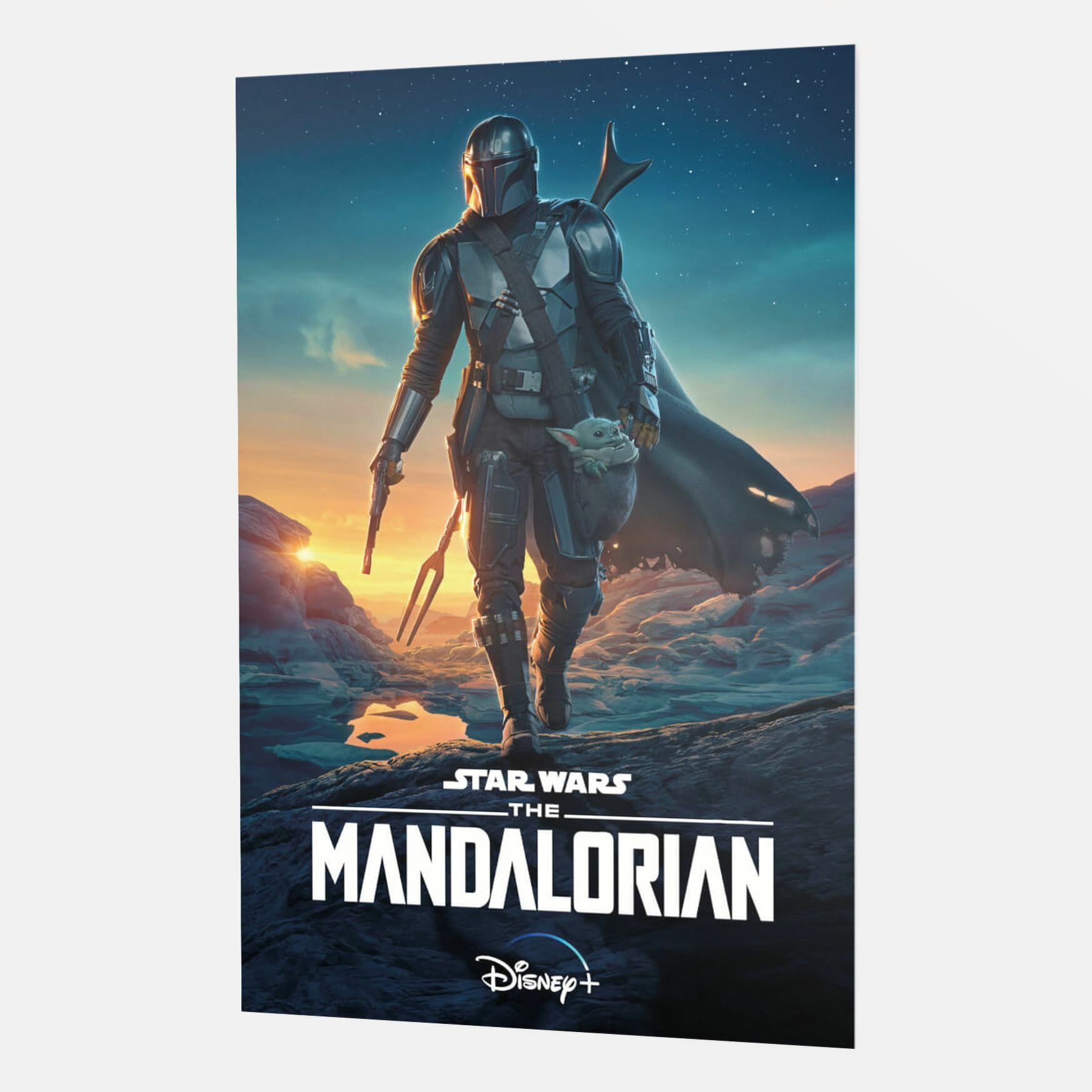 Постер (плакат) Мандалорец 40x60 см. от Poster4me