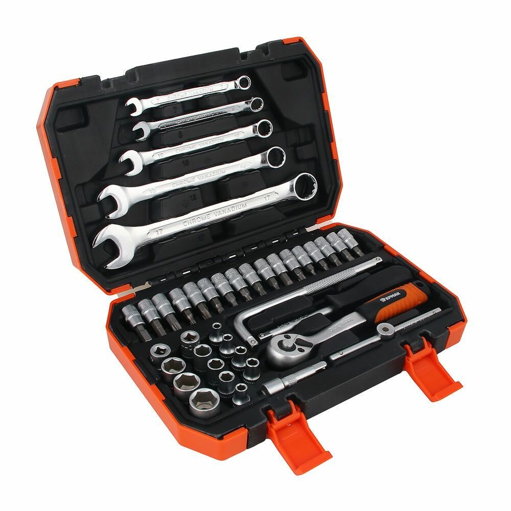 Набор профессионального инструмента 40 предметов, "ермак"