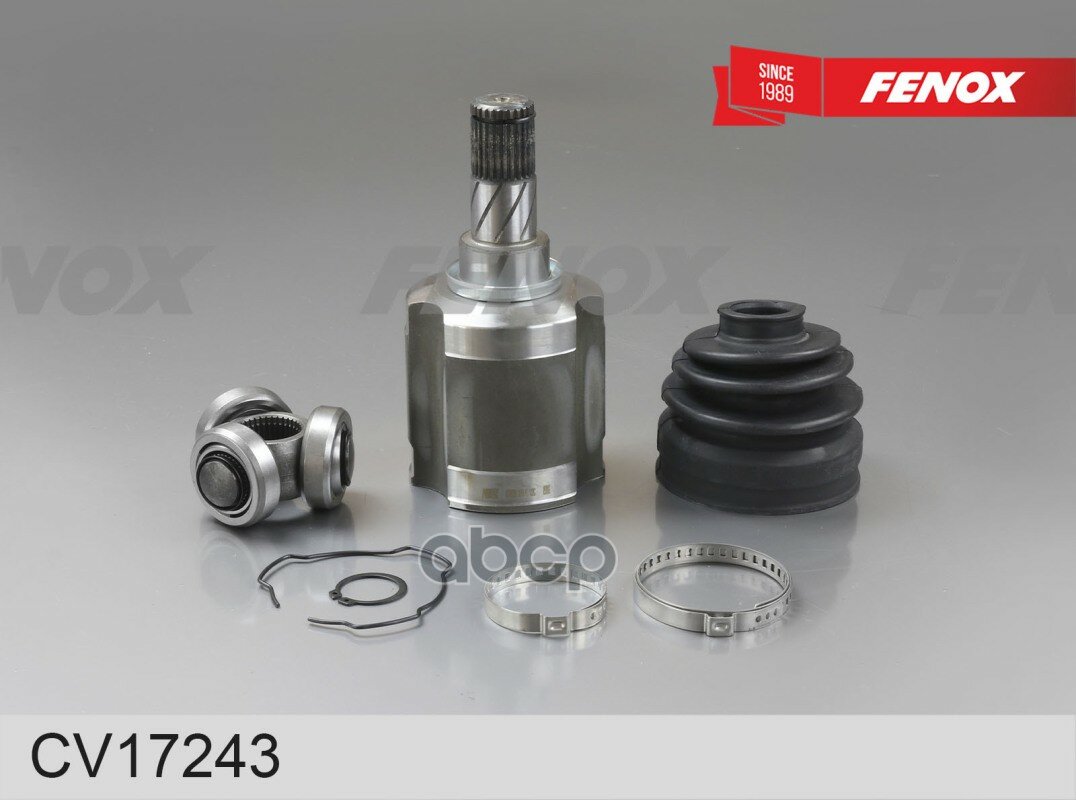 ШРУС Peugeot 4007 07- Citroen C4 07-12 Mitsubishi Outlander 06- 27 35шл внутренний левый FENOX арт. CV17243