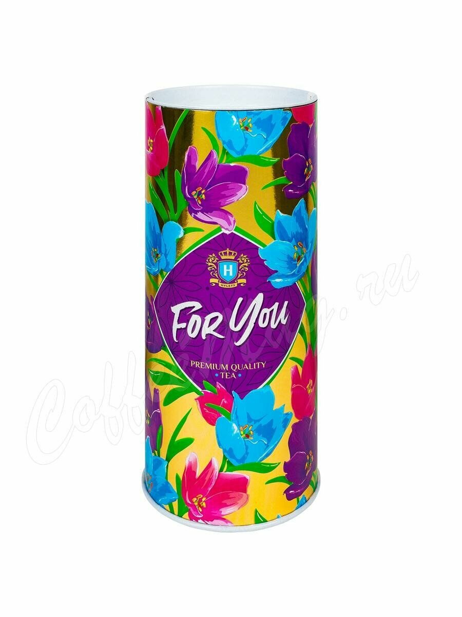 HYLEYS Чай черный, FOR YOU, 50 г, среднелистовой
