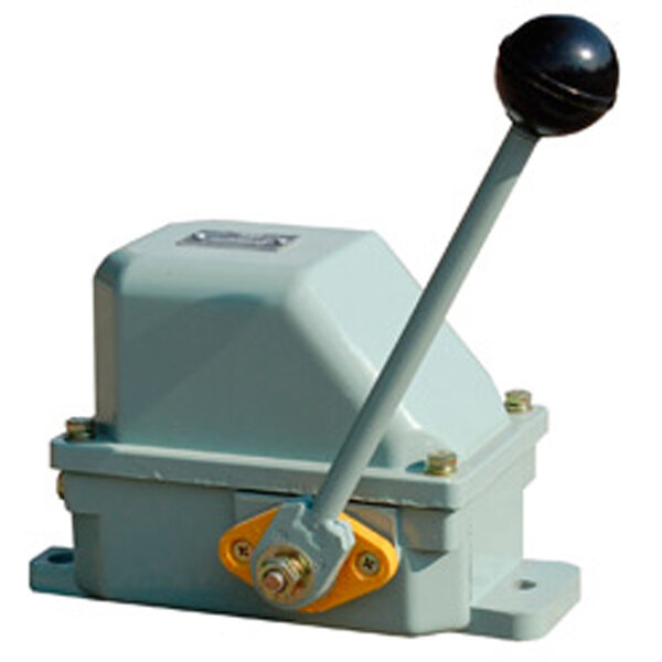 Выключатель концевой ручной ВУ-702 У1, рычаг с ручкой, 2 положения, 10А, IP44, 2 эл. цепи (ЭТ), ET513981, ПО Электротехник