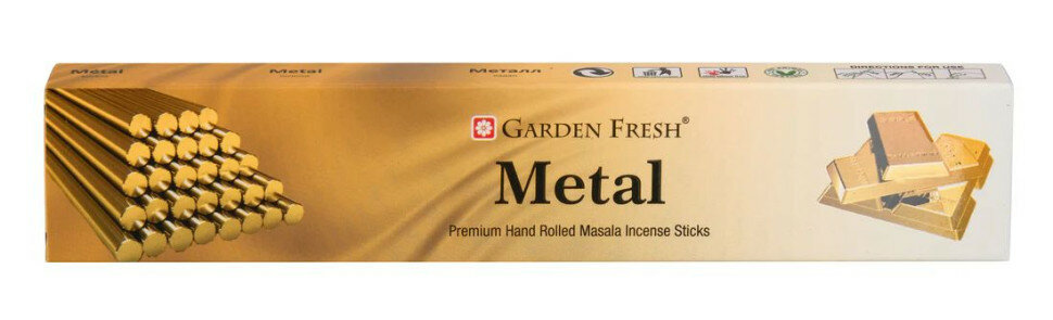 Метал (Metal), Garden Fresh, 2 кор. по 15 шт.
