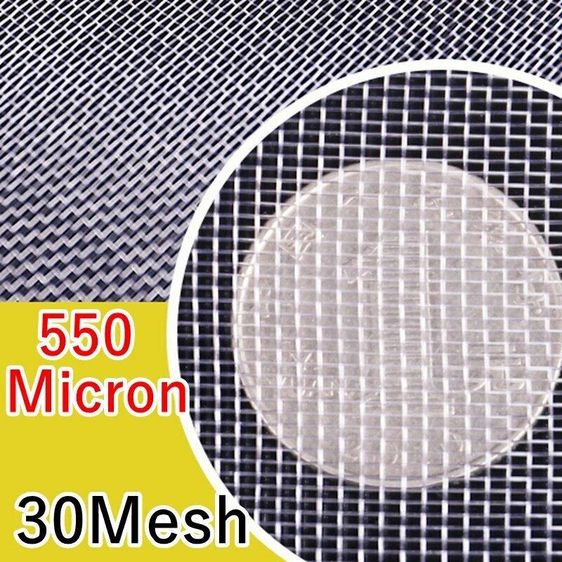 Нейлоновая сетка фильтр 30Mesh 550Micron, 1x1 метр, белый