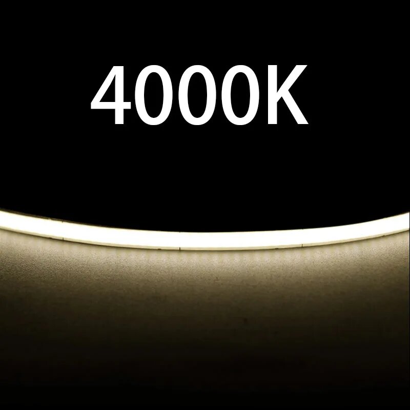 OCONA DC 5V Цветные USB COB светодиодные ленты для компьютера ПК Декор шкафа 480 светодиодов Красный Белый светодиод Лента с питанием от батареи