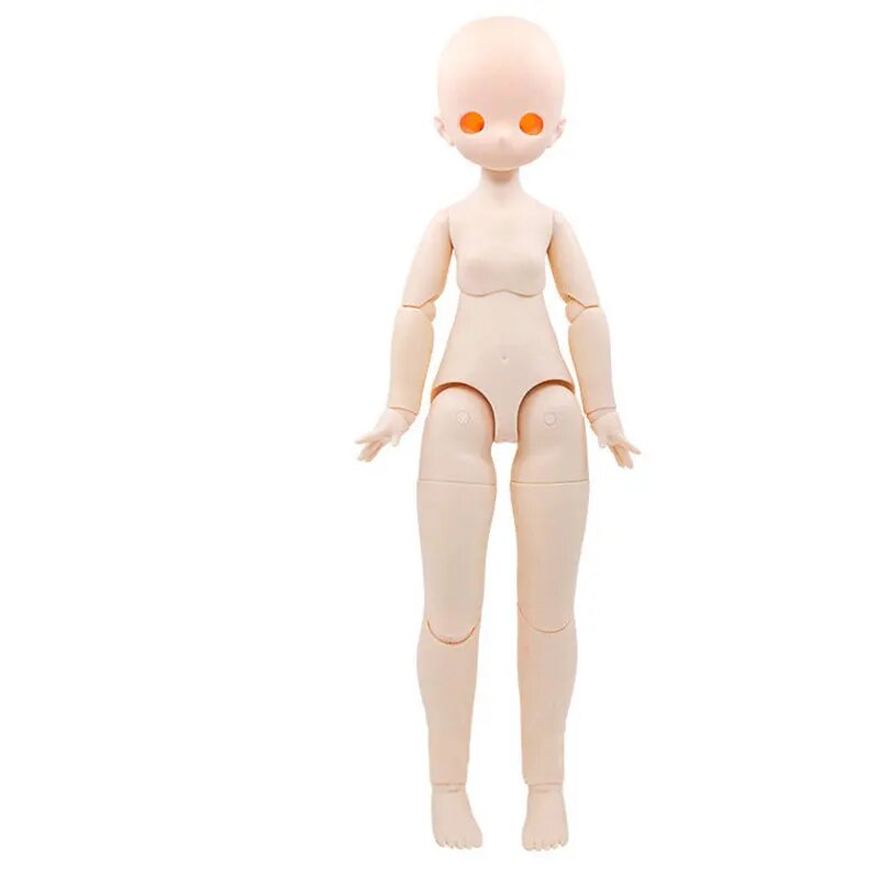 CANDY SISTER 40см Белая кукла BJD 1/4 без макияжа Doll - No Makeup