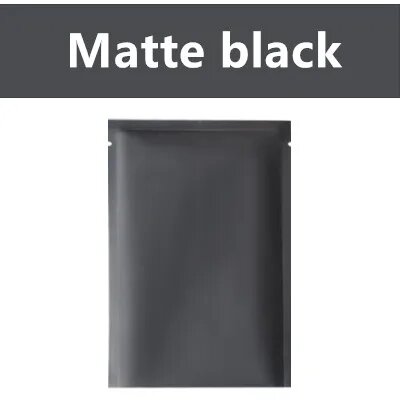 Пакеты Matte Black 9x13см, 100шт