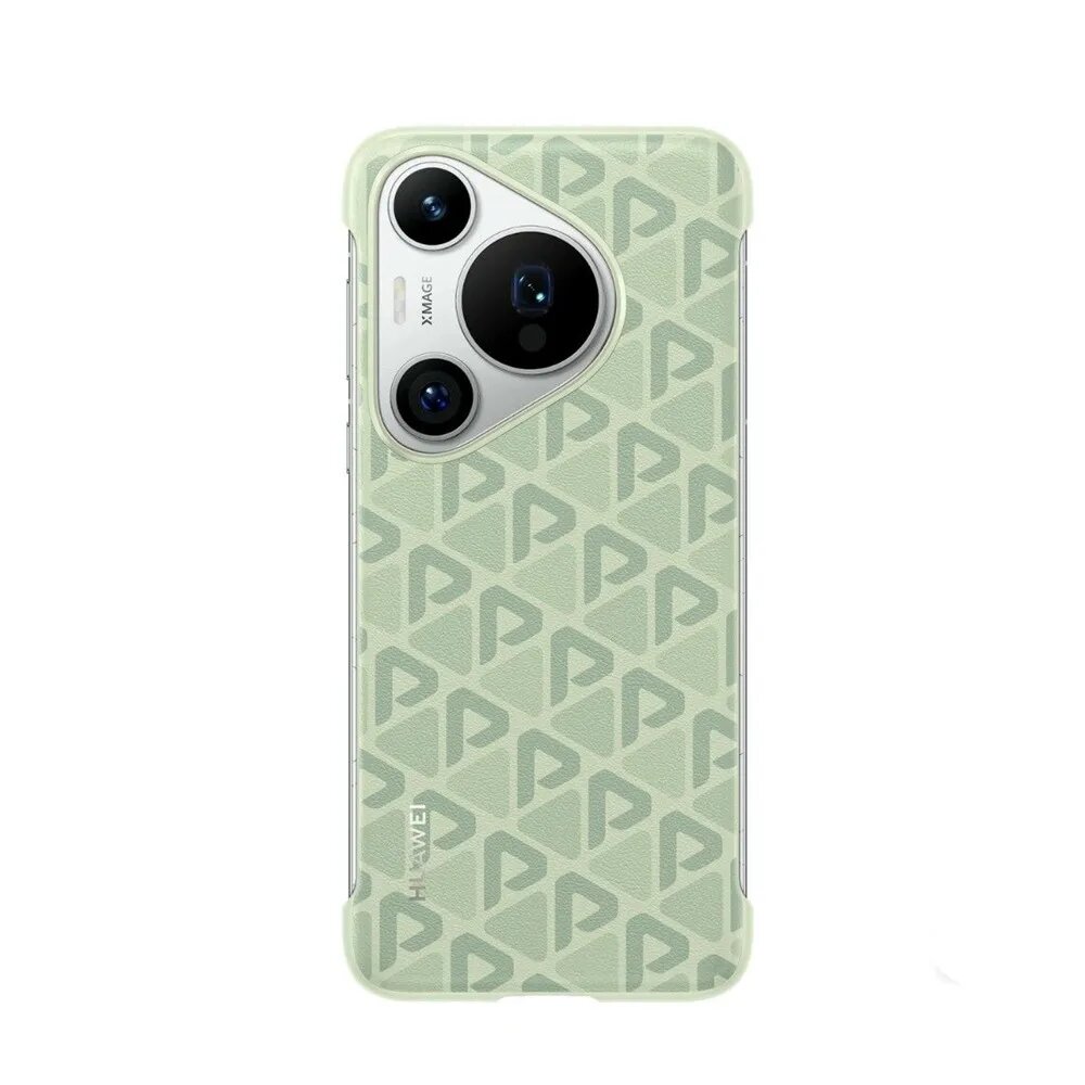 Новинка 2024, кожаный чехол для Huawei Pura 70 UItra, мягкий на ощупь, Зеленый, Green, For Pura 70