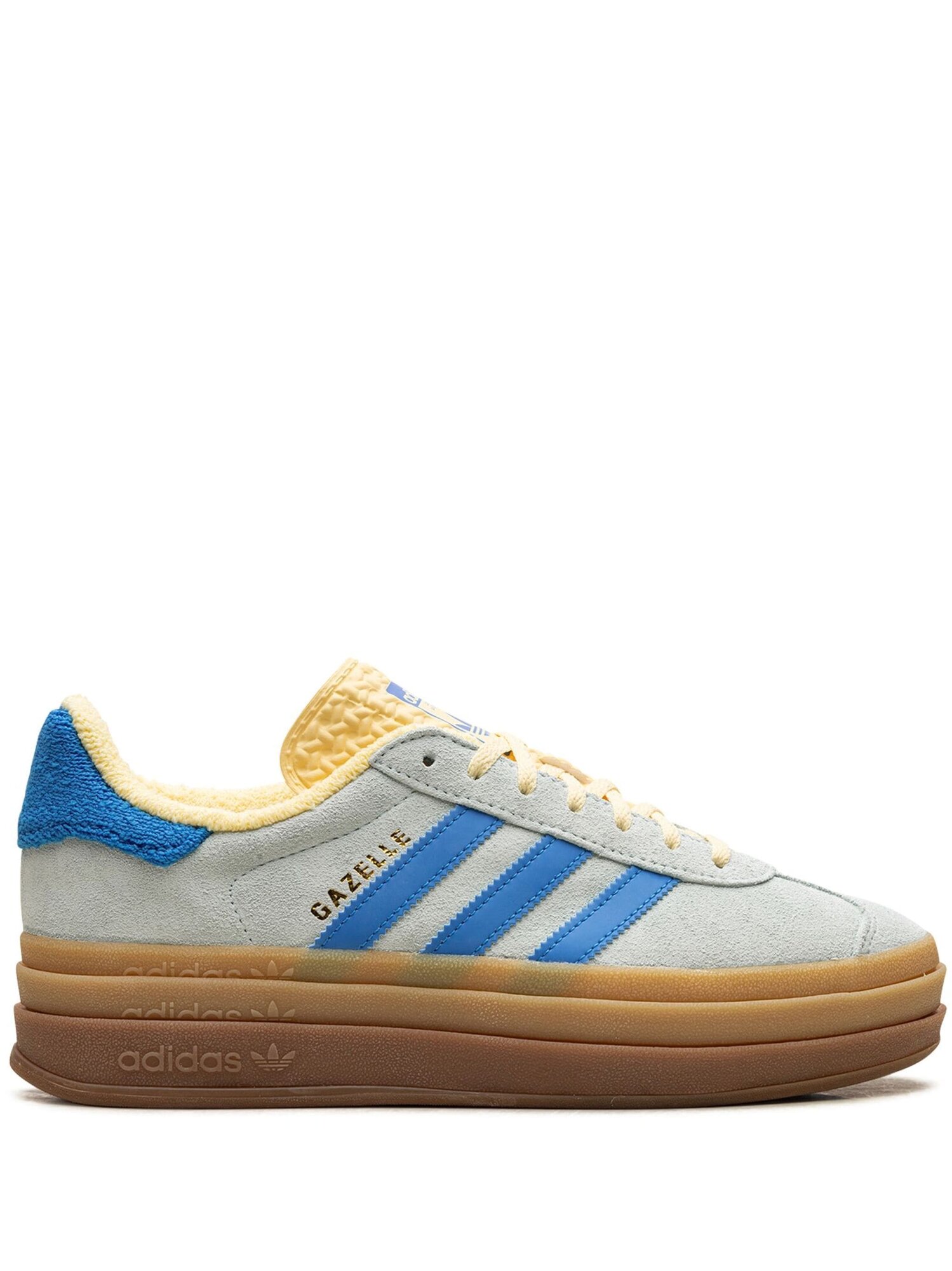 Кроссовки Gazelle Bold Almost Blue/Yellow