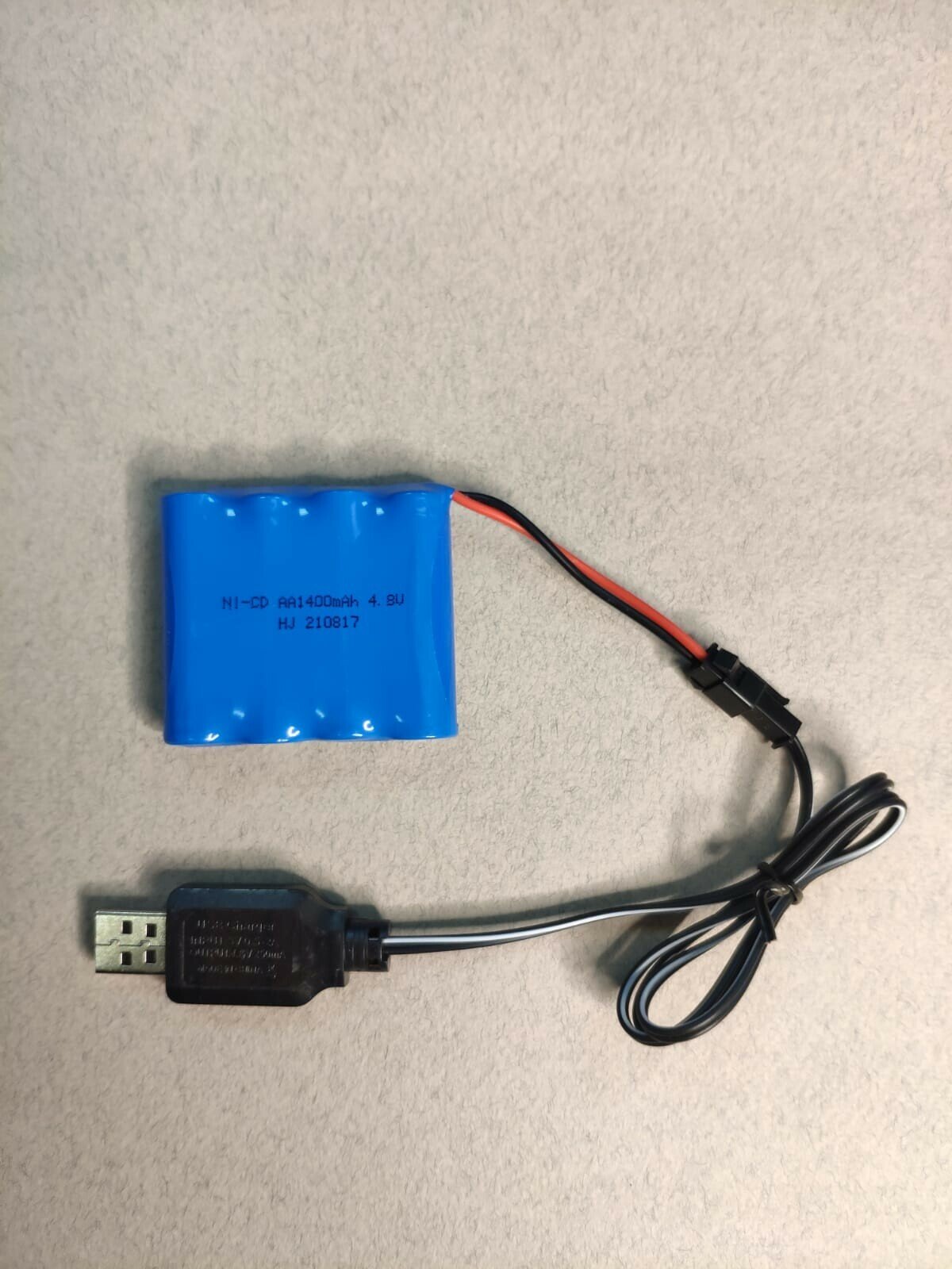 Аккумулятор 4.8V увеличенной емкости USB зарядка в комплекте