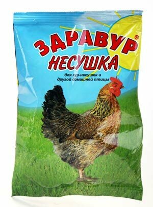 Премикс для сх. птиц 1,5кг Здравур Несушка 1/6 ВХ