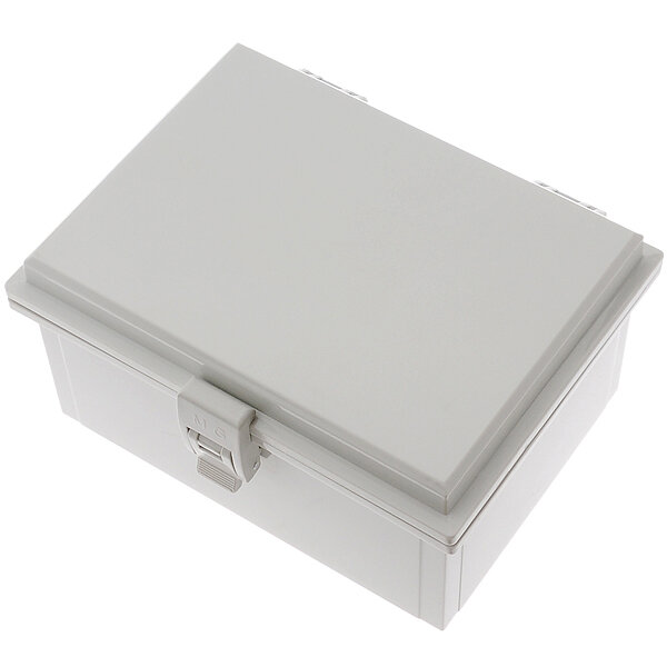 Коробка SP-MG-152010 пластиковая с петлями и защелкой 200х150х100мм IP66 серая (Saipwell)