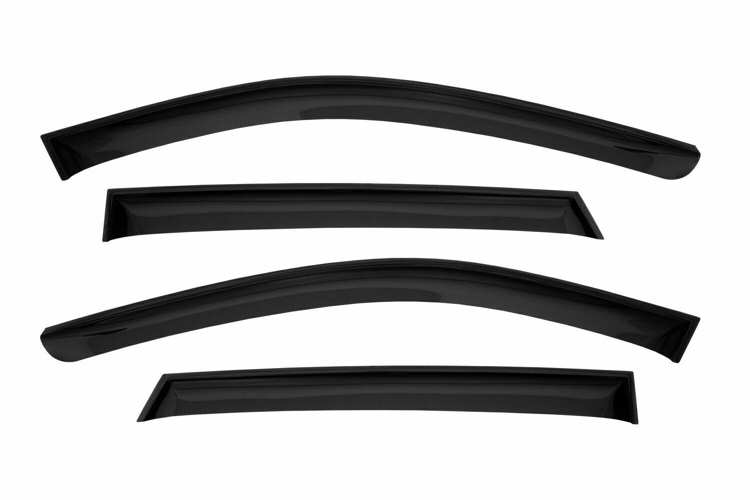 Дефлекторы боковых окон Rein (накладной скотч 3М) 4 шт, MAZDA CX-5 внедорожник, 2017- арт. REINWV1038