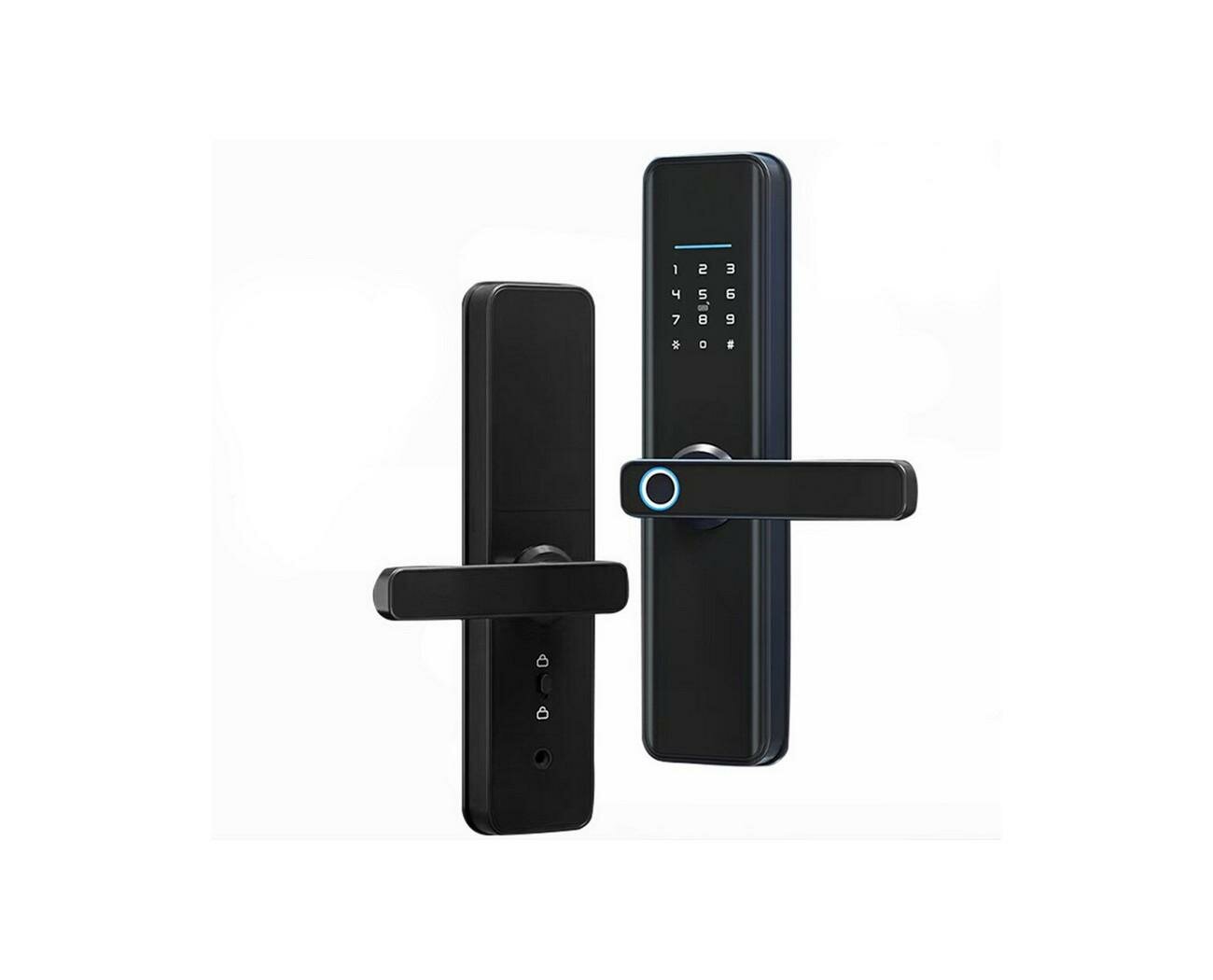 Биометрический Wi-Fi замок - биометрический считыватель на дверь HD-com Туйя-WiFi SL(8.1.1) (S16899S81) - подключение к Wi-Fi сети