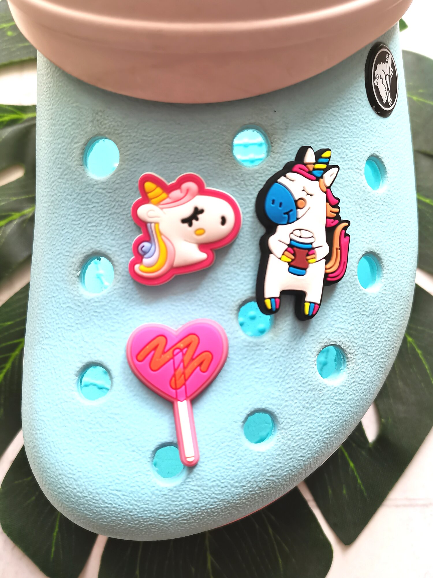 Джибитсы Единорожки пони на Crocs для девочек