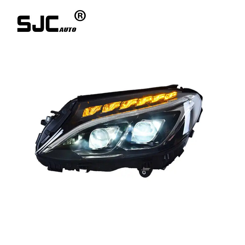 Комплект Передних Светодиодный Фар для Mercedes-Benz C Class W205 2015-2020 арт. 1600450816641