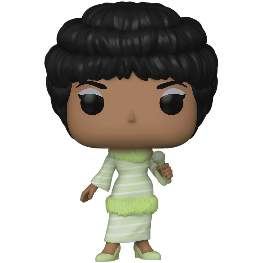 Фигурка Funko POP! Rocks Aretha Franklin Aretha Franklin (Green Dress) 67452