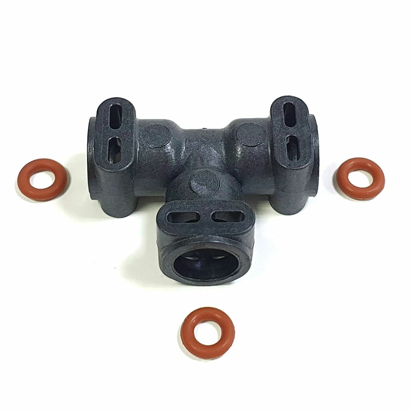 Переходник тройной с уплотнителями Bosch / Jura для кофемашин