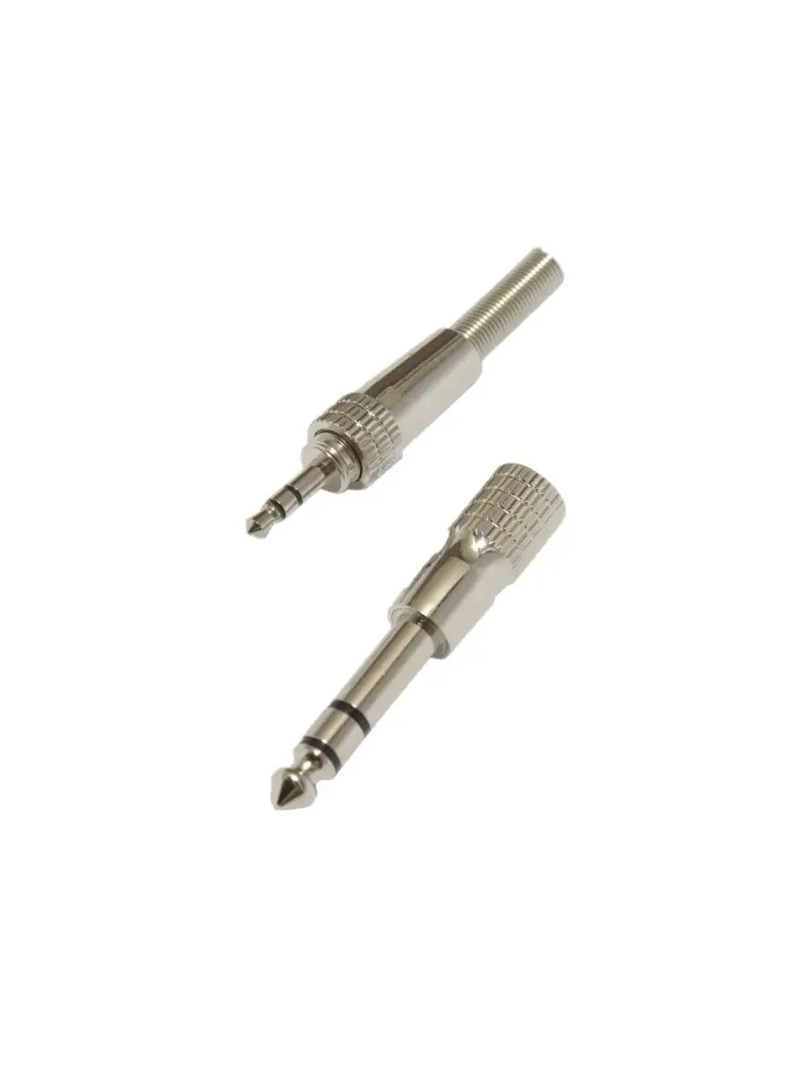 Джек стерео кабельный, 3.5 мм - 6.3 мм 1 шт. J215SET