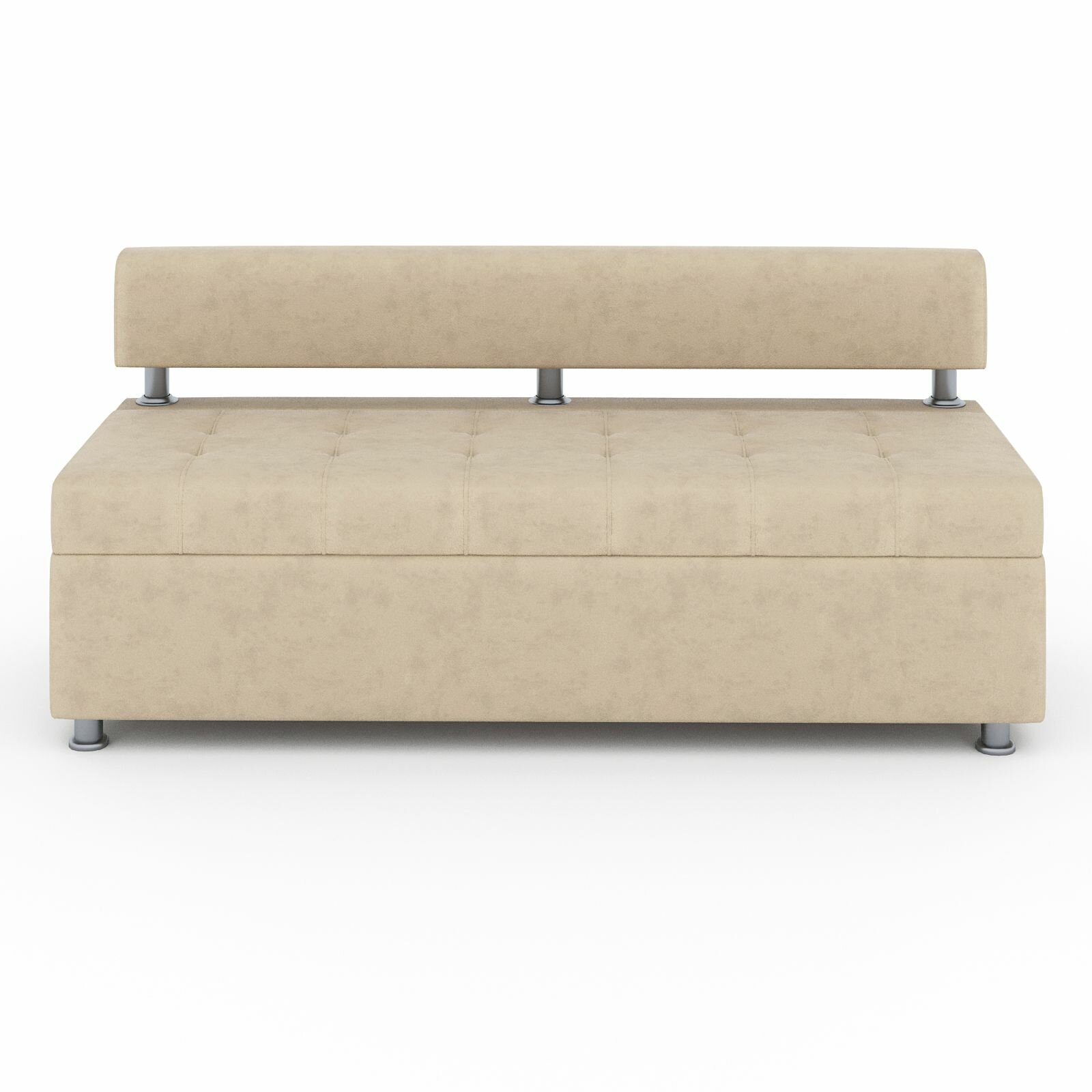 Кухонный диван Корни бежевый с ящиком для хранения