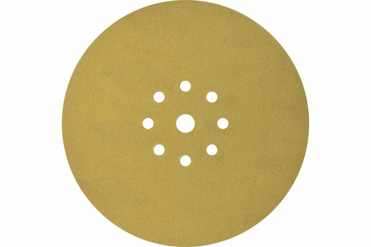 Шлифовальный круг на липучке Giraffe GOLD 100 шт, 225 мм, 9 отв, Р320 ABRAFORM AF100-GG-320